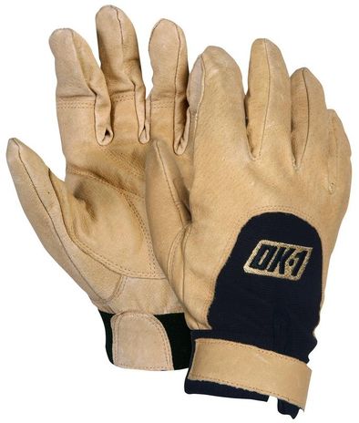 OK-1 Impact Safety Gloves FAV - Padded, Premium Grain Leather ...