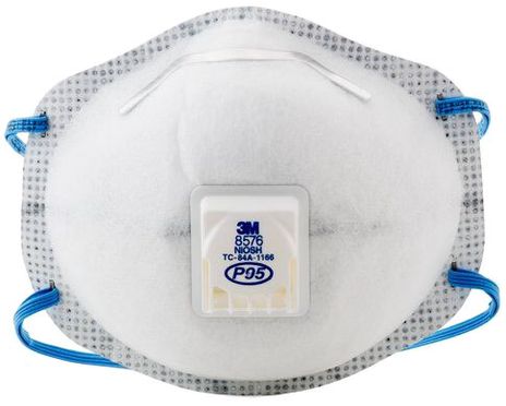 3M Disposable Respirator 8576 - P95 — Legion Safety Products