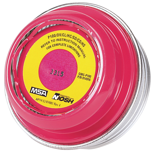 MSA 815180 OV and Acid Gas Comfo Cartridge with P100 Filter — Legion ...