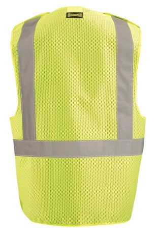Occunomix OccuLux Hi Vis Vest LUX-SSGCB - Economy, Mesh Breakaway ...