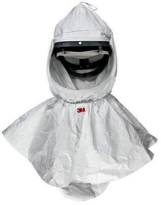 3M BE-10 Tychem® QC Hoods — Hood Size: Regular — Legion Safety Products